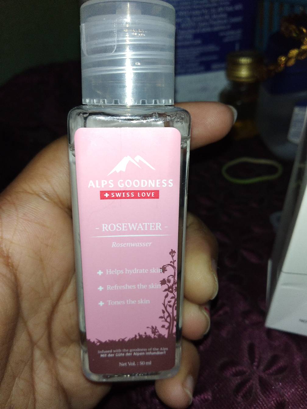 Buy Alps Goodness Rose Water (200 ml) Online | Purplle