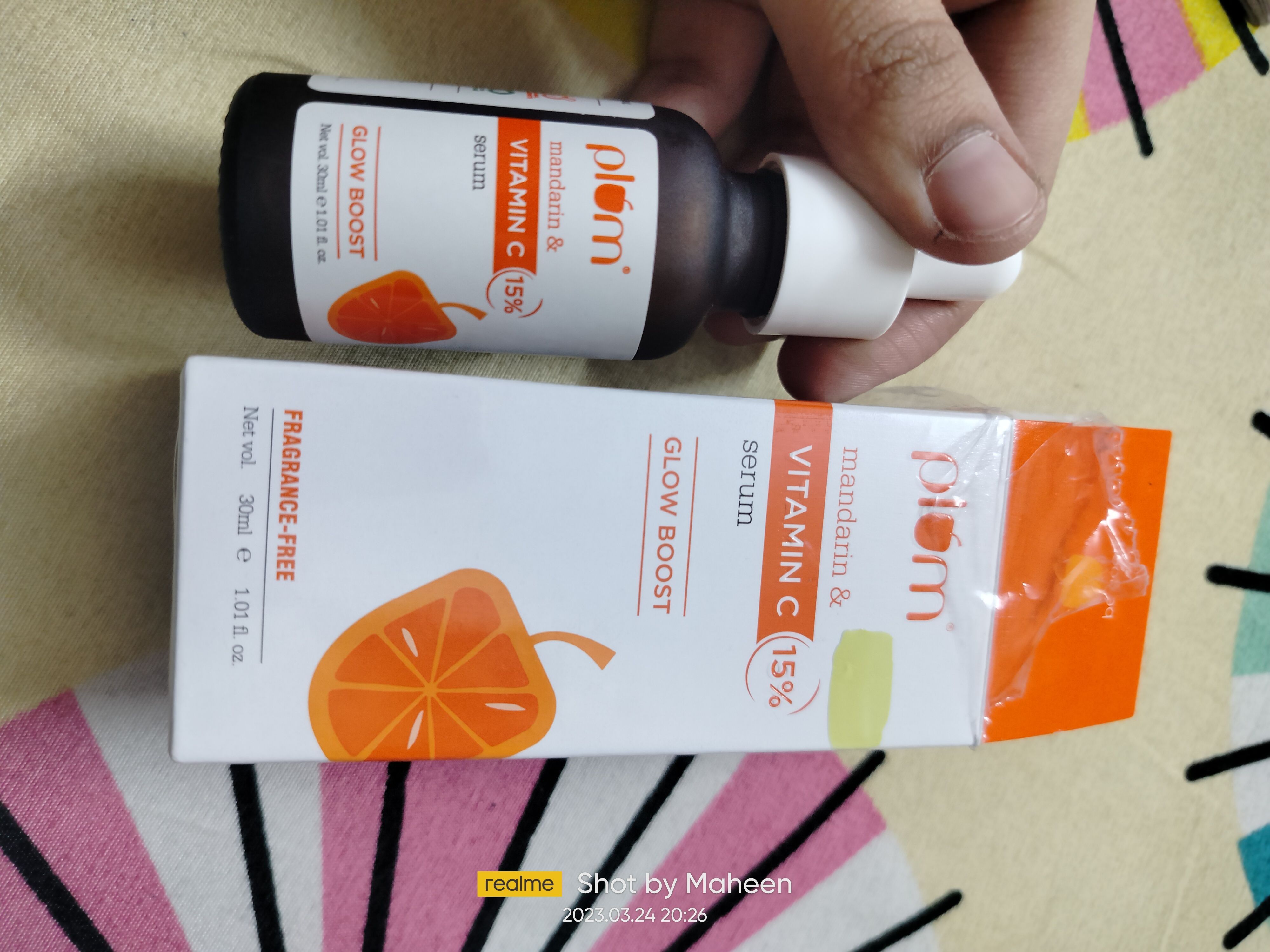 Plum 15% Vitamin C Face Serum | Boosts Glow | Reduces Dark Spots ...