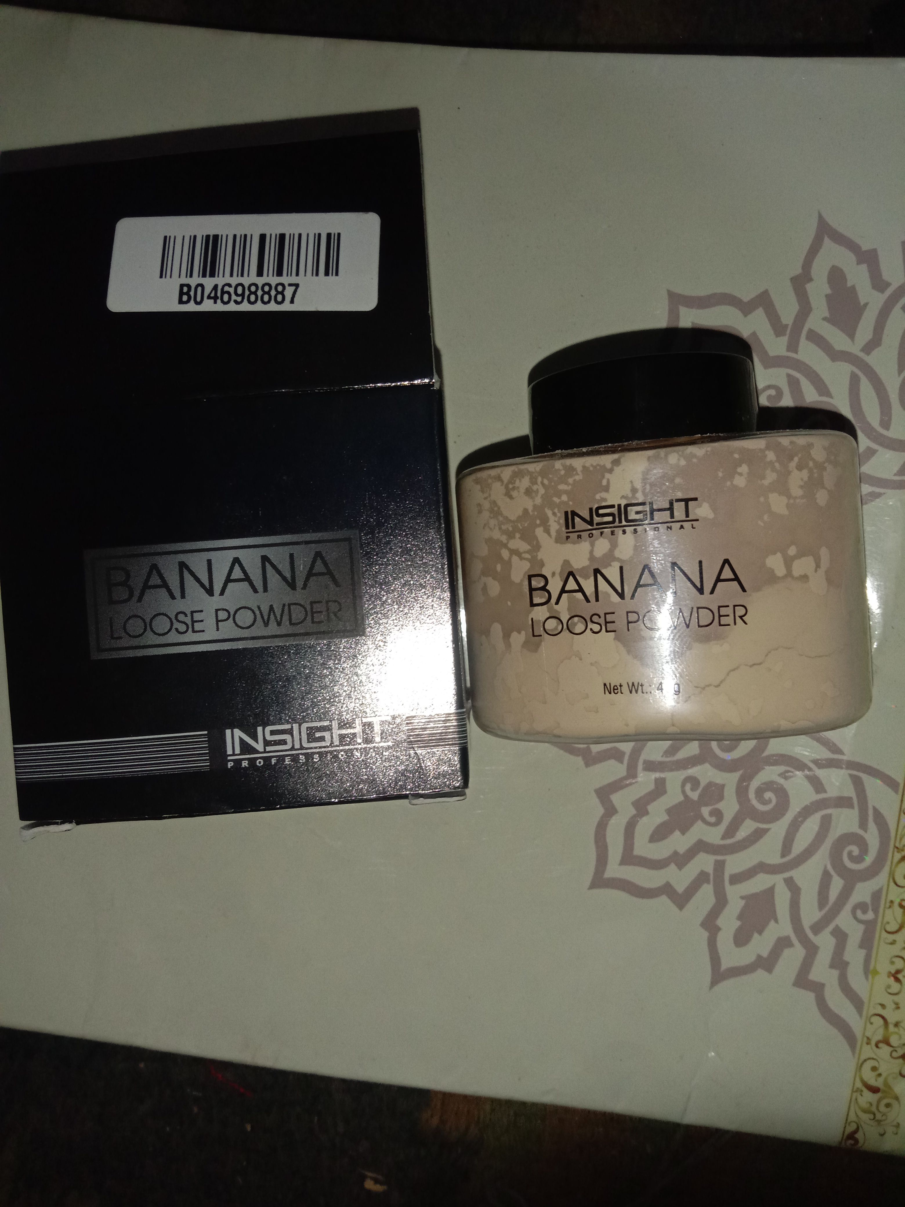 Buy Insight Banana Loose Powder, 40g Online | Purplle
