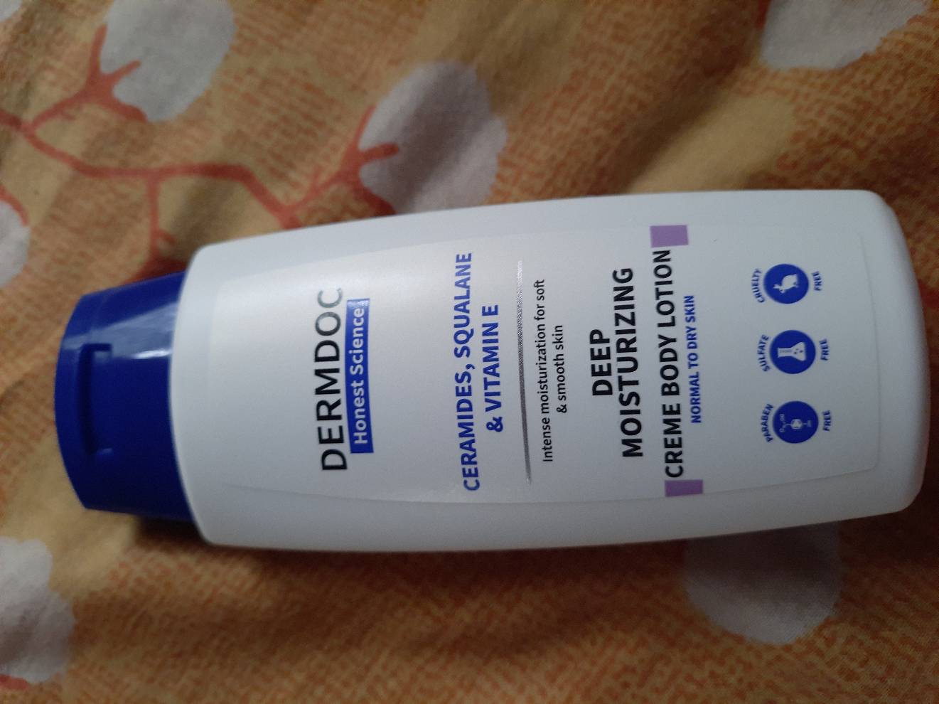 Dermdoc Ceramides, Squalene & Vitamin E Deep Moisturizing Creme Body ...