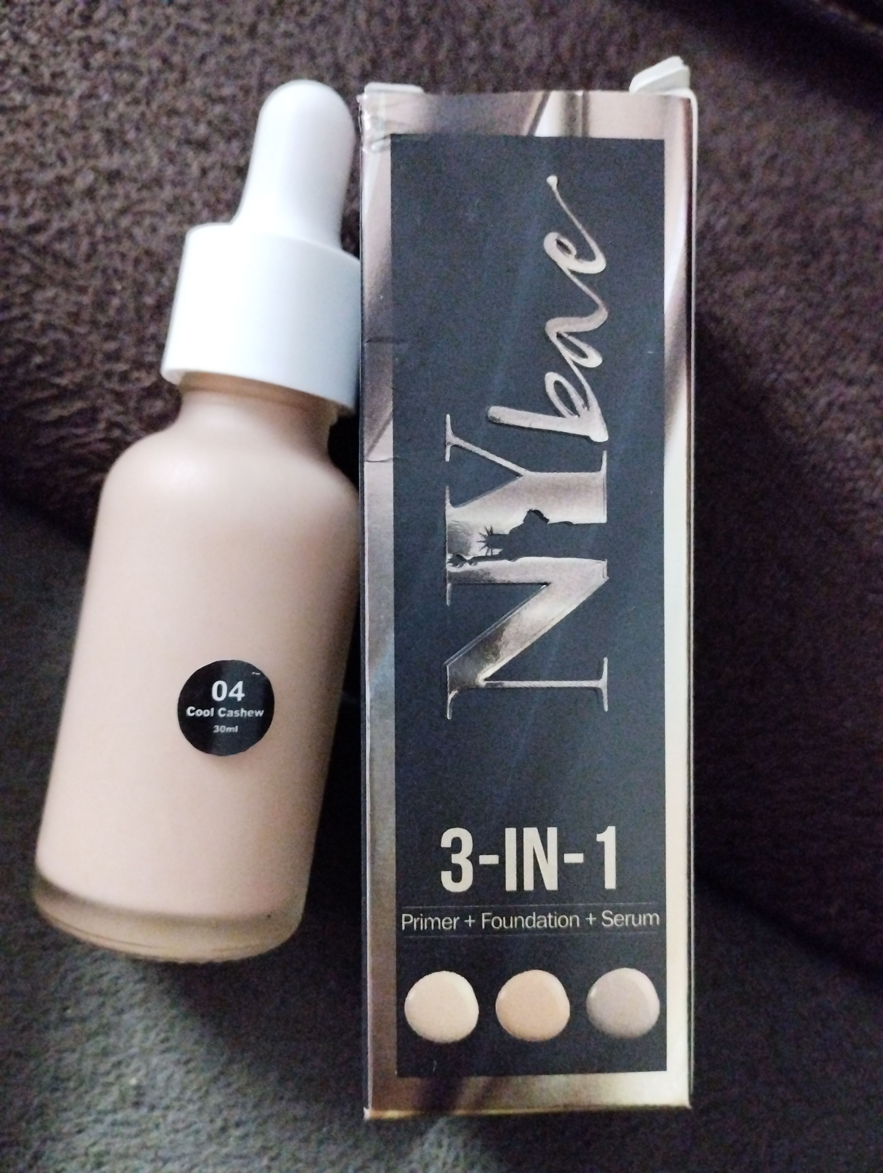 NY Bae 3 in 1 Primer + Foundation + Serum - Cool Cashew 04 (30 ml)
