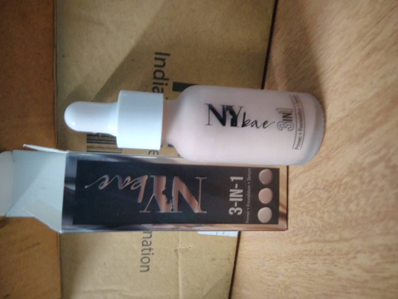 NY Bae 3 in 1 Primer + Foundation + Serum - Cool Cashew 04 (30 ml)