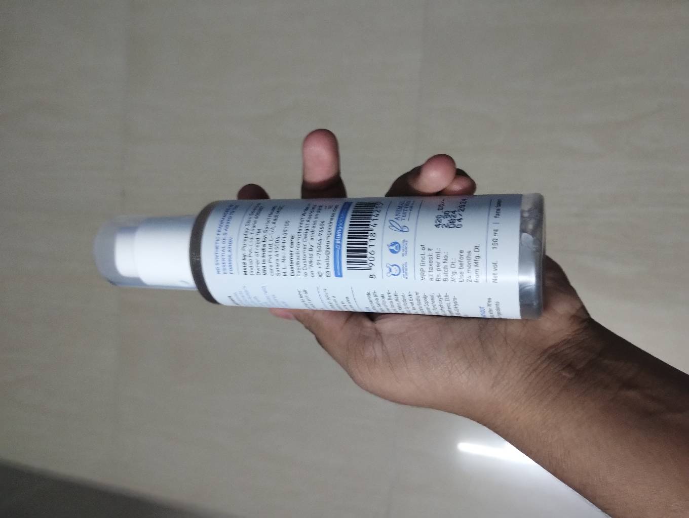 Plum 3% Niacinamide Toner with Rice Water |Brightening Toner Duo | With ...