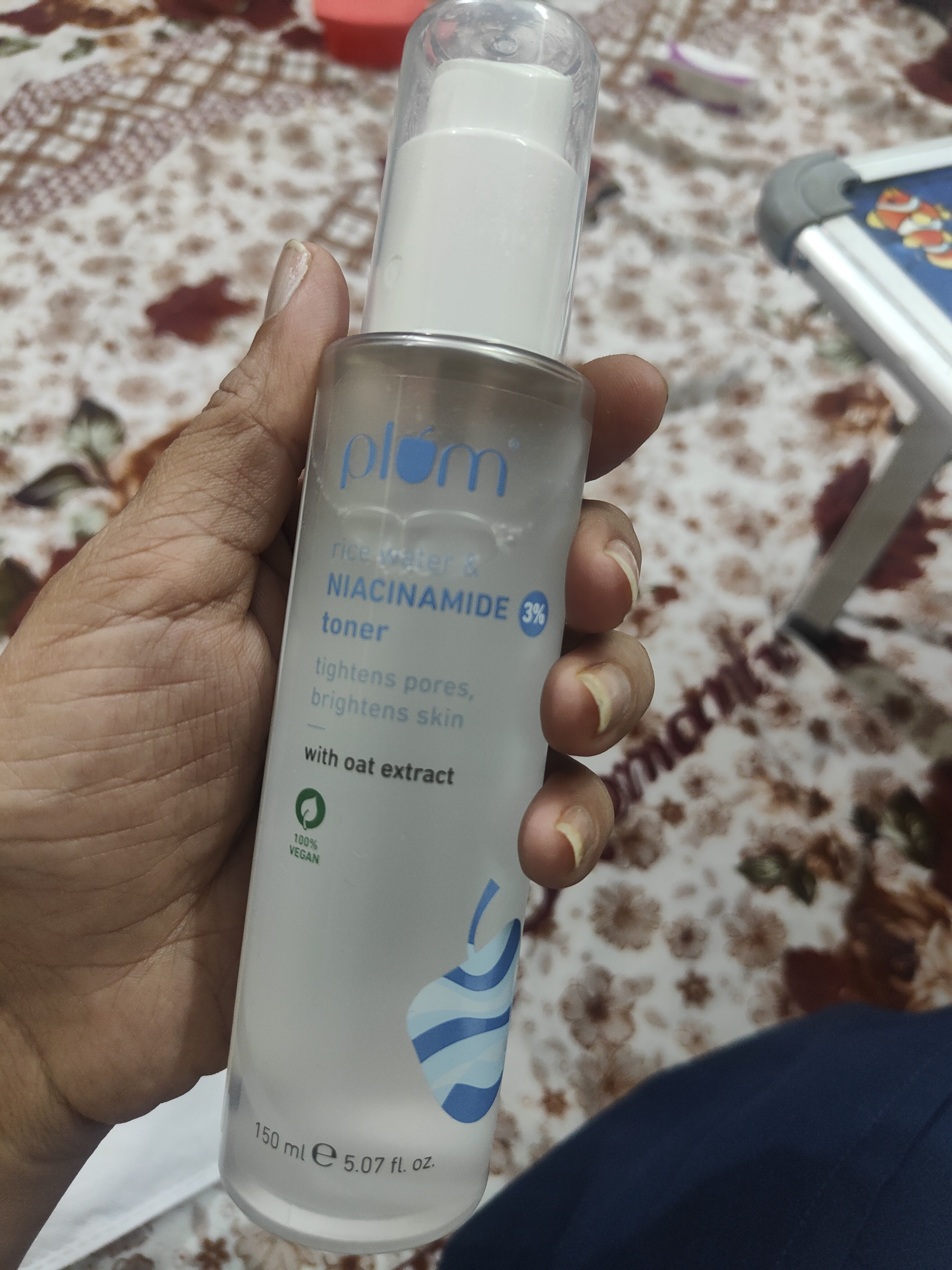 Plum 3% Niacinamide Toner with Rice Water |Brightening Toner Duo | With ...