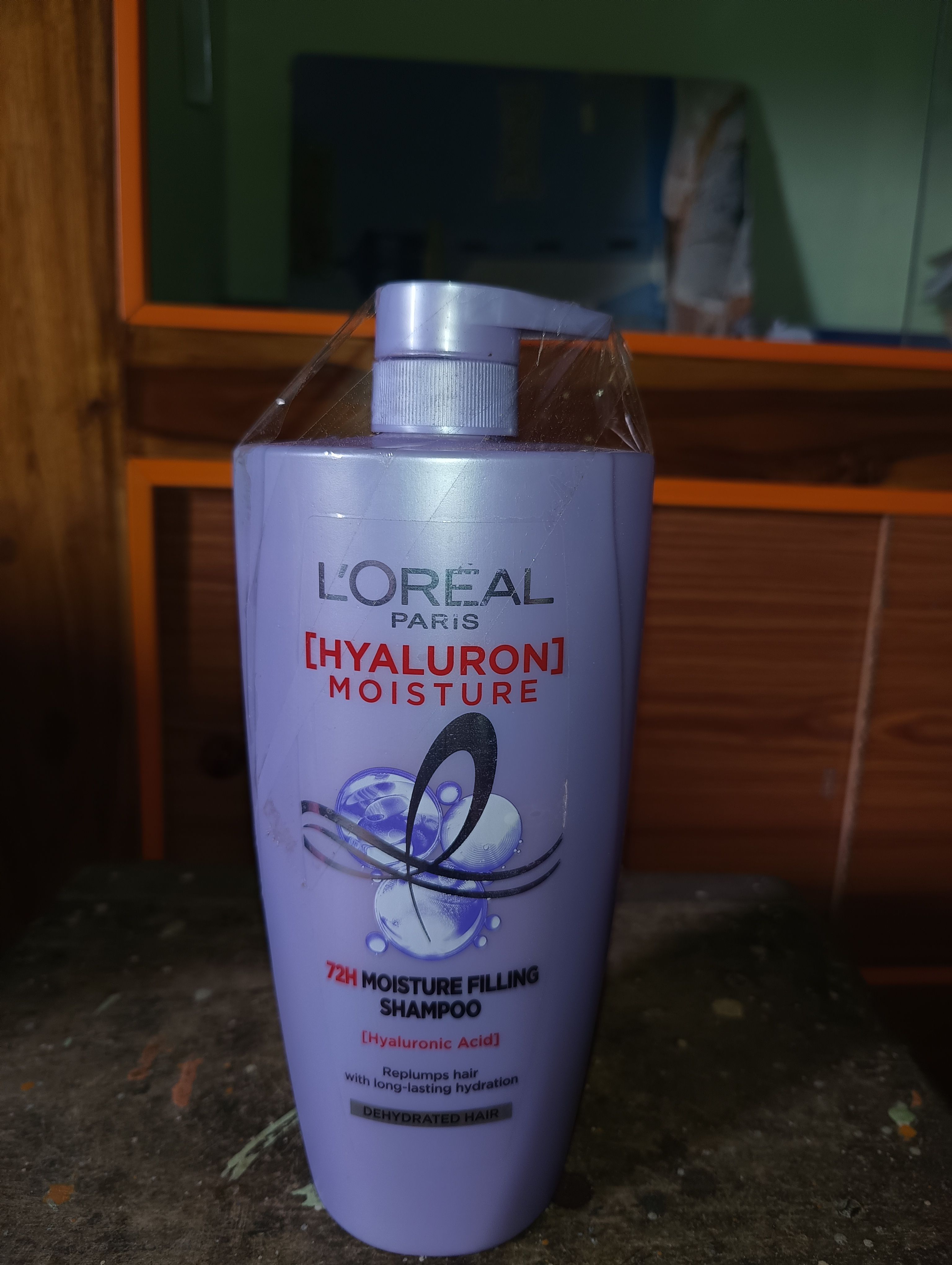 L'Oreal Paris Hyaluron Moisture 72H Moisture Filling Shampoo | With Hyaluronic Acid | For Dry ...