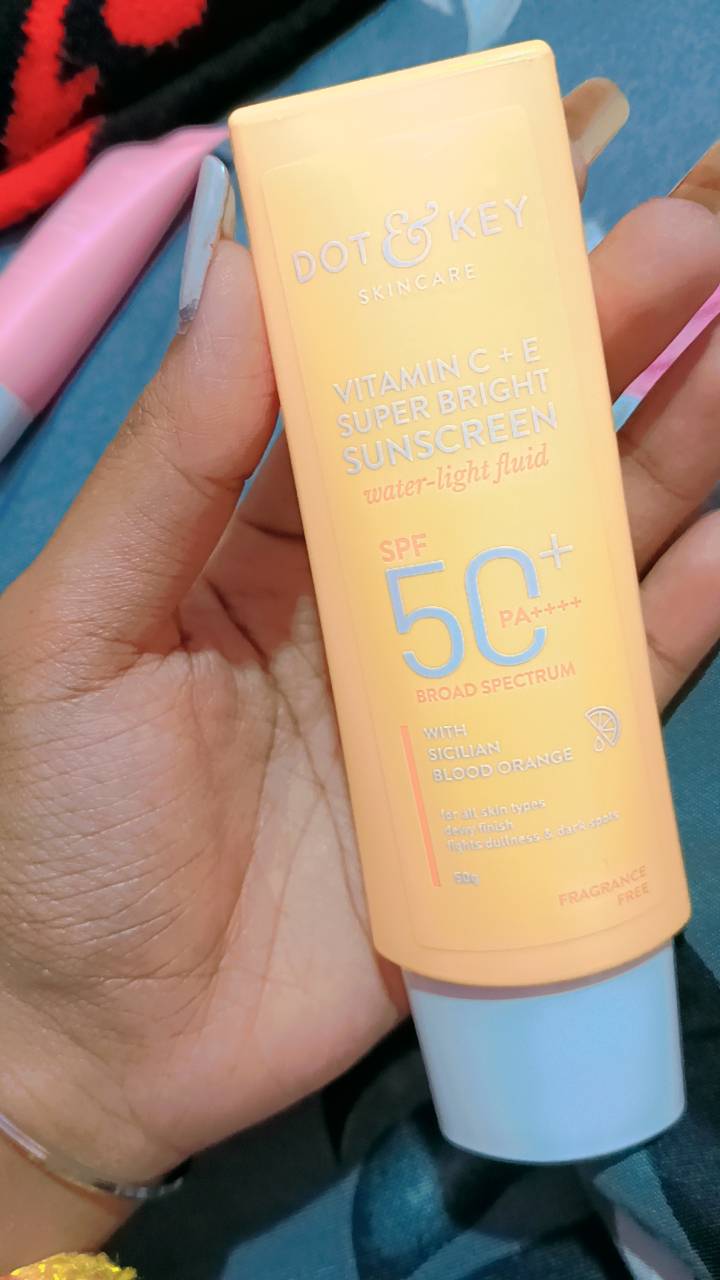 Dot & Key Vitamin C+E Super Bright Sunscreen, SPF 50 PA+++ (50 g)