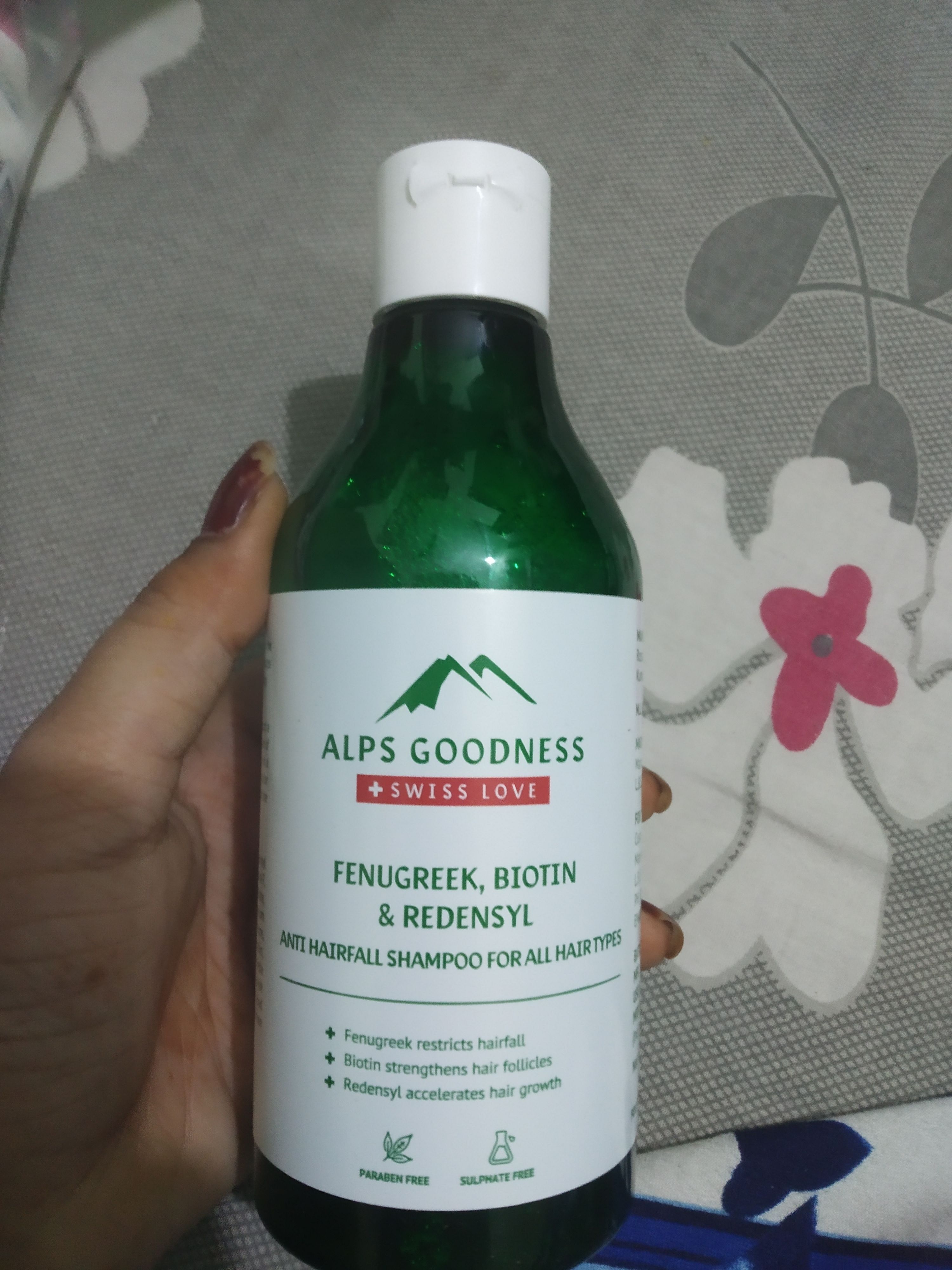 Alps Goodness Fenugreek, Biotin & Redensyl Anti Hairfall Shampoo for ...