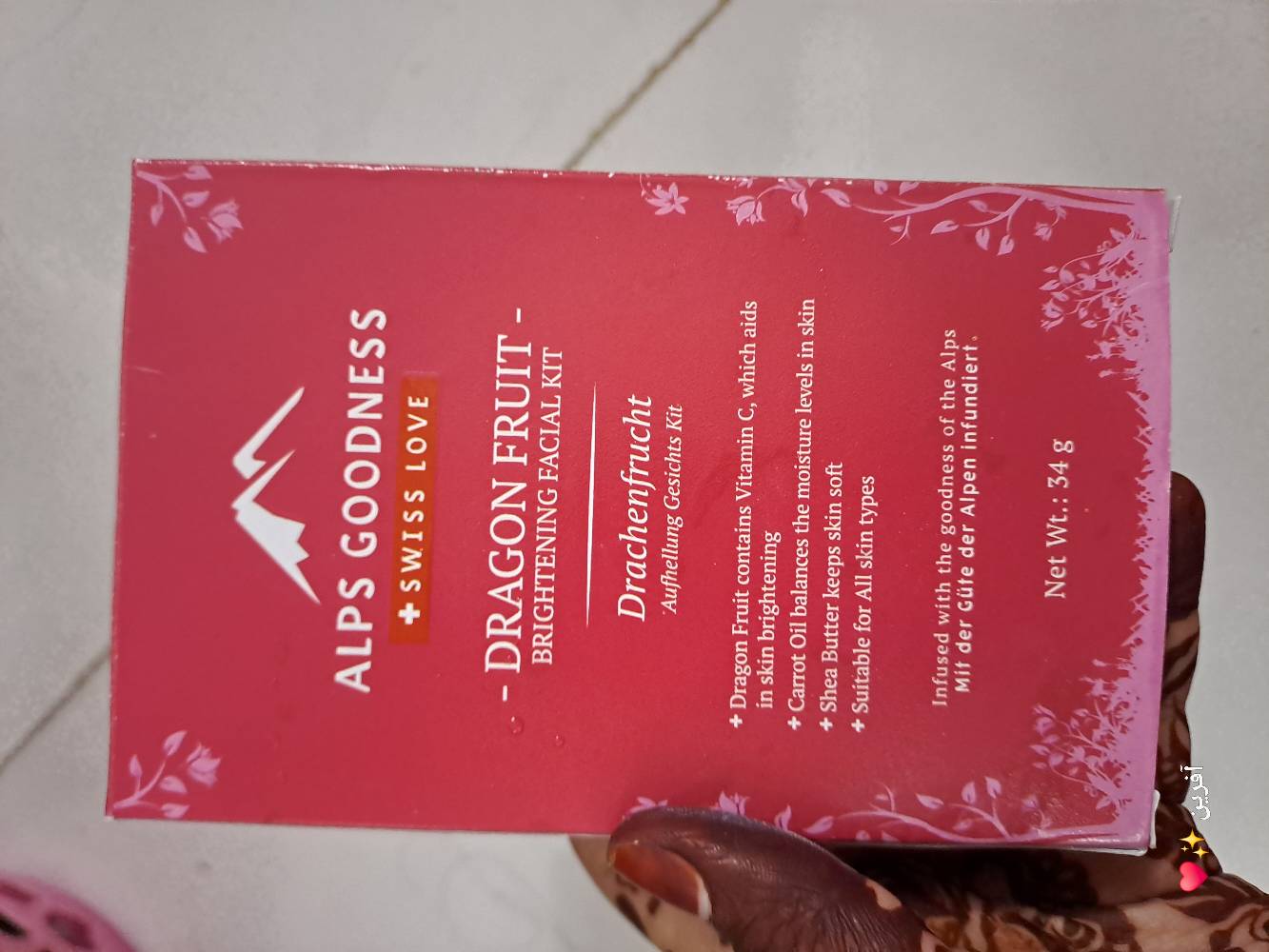 Buy Alps Goodness Brightening Facial Kit - Dragon Fruit (34 gm) Online ...