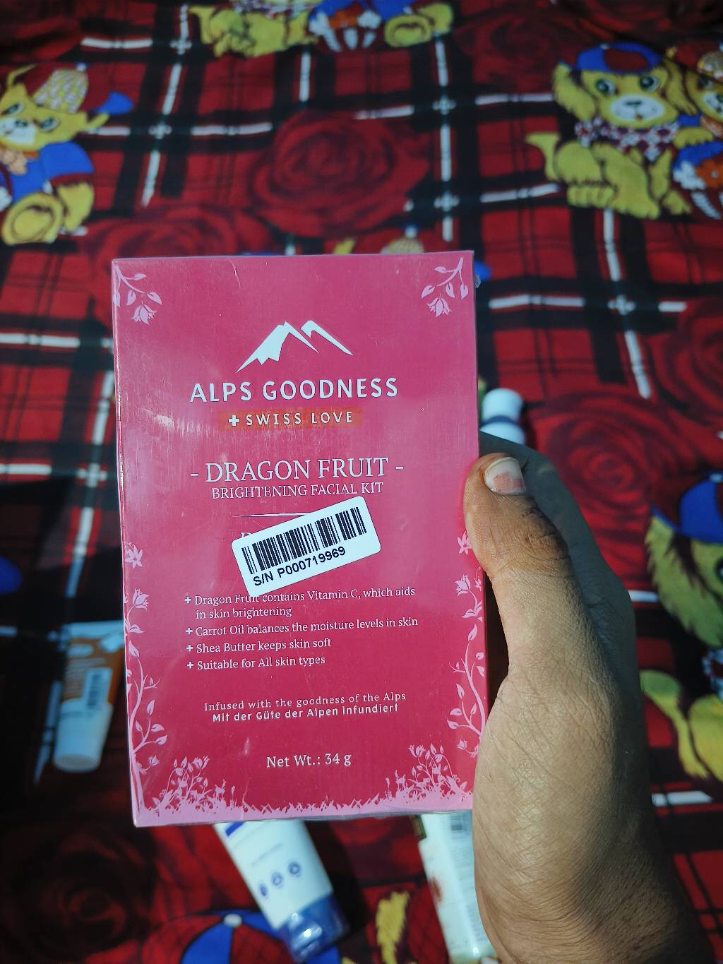 Buy Alps Goodness Brightening Facial Kit - Dragon Fruit (34 gm) Online ...