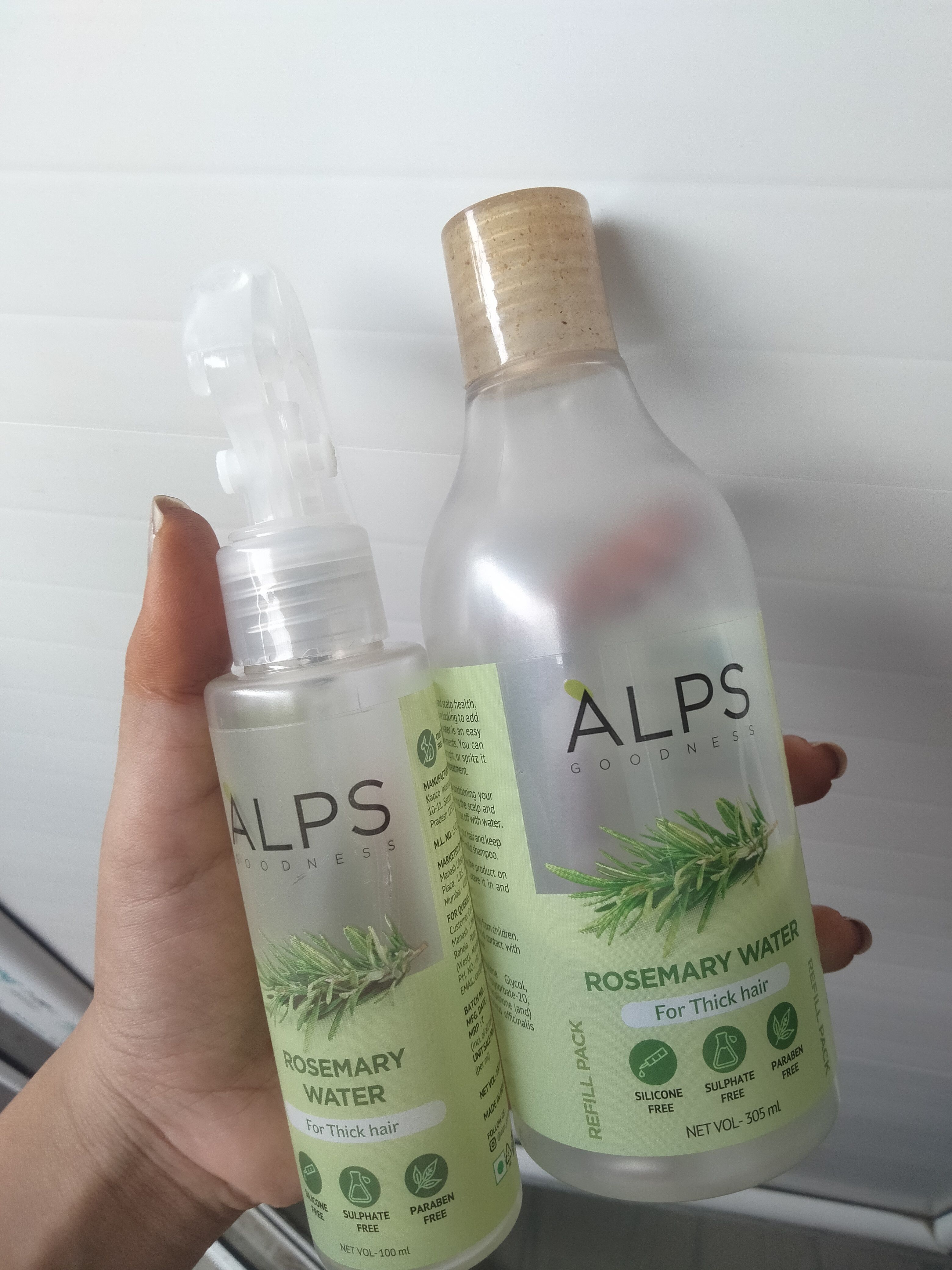 Alps Goodness Rosemary Hair Spray 305 ml