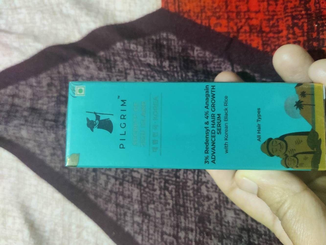 Pilgrim 3% Redensyl & 4% Anagain ADVANCED HAIR GROWTH SERUM- 30 ML