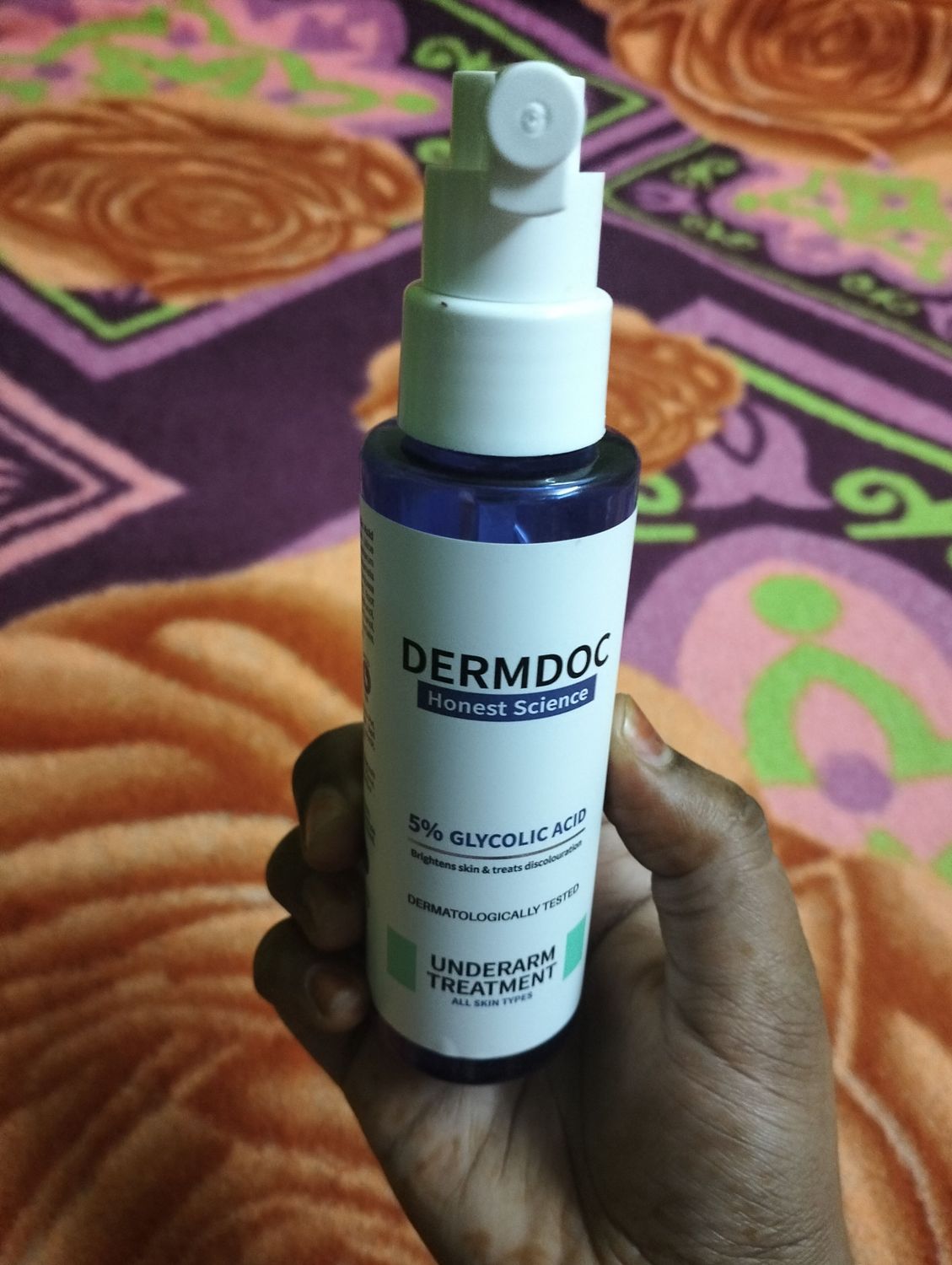 Buy DERMDOC by Purplle 5% Glycolic Acid Under Arm Treatment | Purplle
