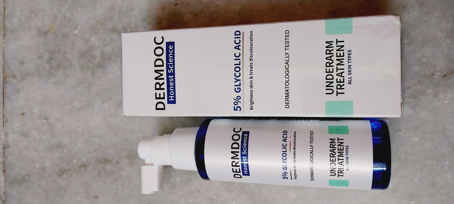 Buy DERMDOC by Purplle 5% Glycolic Acid Under Arm Treatment | Purplle