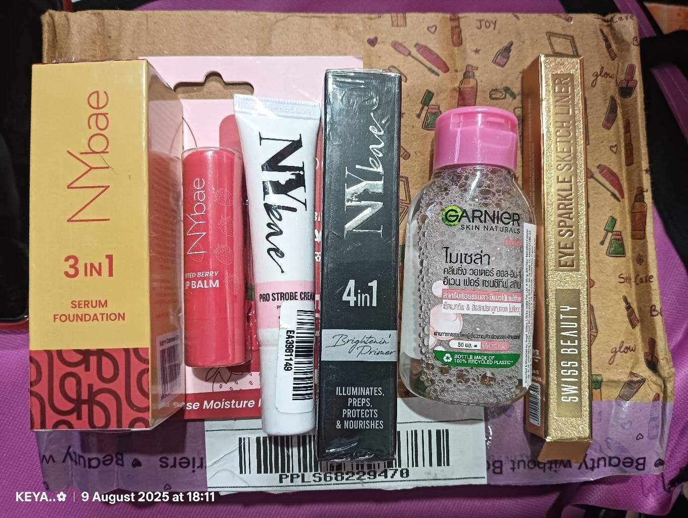 Garnier Micellar Cleansing Water Trial Pack - Gentle Cleanser & Make Up ...